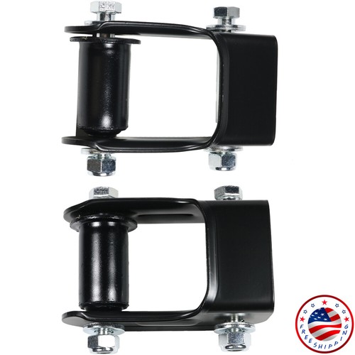 NEW Pair Rear Leaf Spring Shackle LH & RH Kit For Jimmy S15 Chevy ...