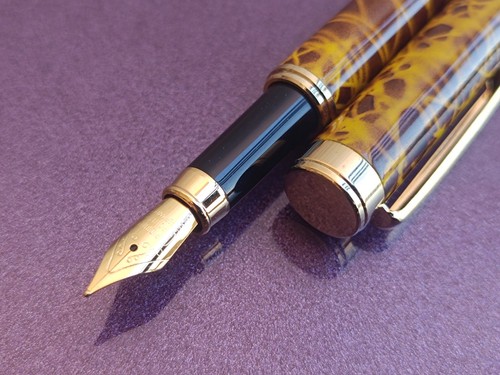 Fountain Pen, Vintage Fountain Pen, Gold Filled Nib, Ink Pen, Old ...