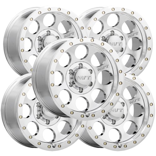 (Set of 5) Mickey Thompson Classic Pro 18x9 6x5.5" +0mm Polished Wheels ...