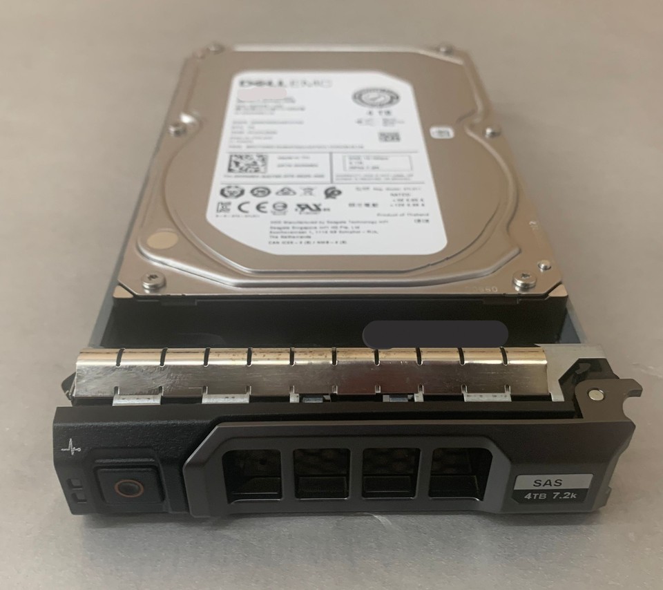 Dell/Seagate Exos 7E8 ST4000NM017A 3.5" 4TB SAS 12Gbps 7.2K RPM HDD ...