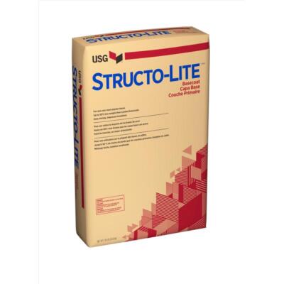 USG Structo-Lite Lightweight Basecoat Plaster, 50 lb, for Walls ...