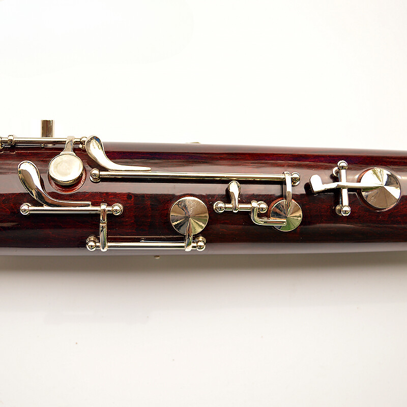 Children's F bassoon instrument maple body copper nickel plated keys ...