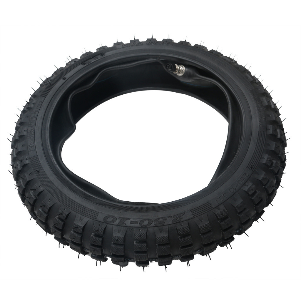 2.5 X 10 Dirt Pit Bike Tire Inner Tube 2.5 - 10 For Yamaha PW50 PW80 ...