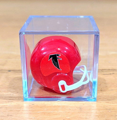 OPI NFL ATLANTA FALCONS VTG NFL Mini Gumball Football Helmet & Display ...