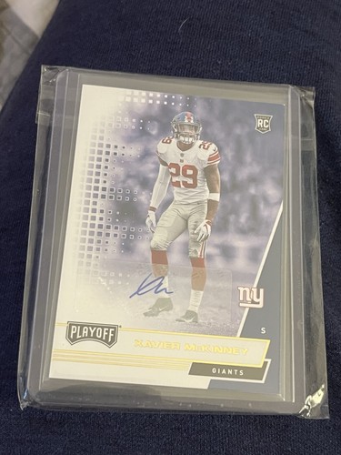 2020 Panini Playoff - Rookies Autographs #290 Xavier McKinney (AU, RC ...