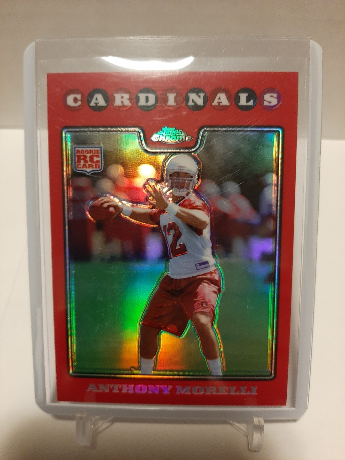 2008 TOPPS CHROME RED REFRACTOR #180 - ANTHONY MORELLI RC #ED 20/25 | eBay