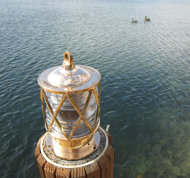 Piling Mount Dock Lights