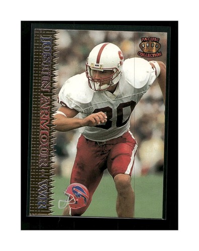 1995 Pacific Football Card #324 Justin Armour Rookie | eBay