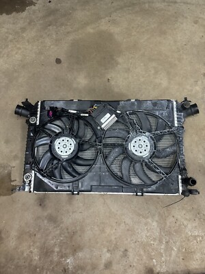 2013-2016 Audi A4 Radiator Assembly, Intercooler, A/C Condenser, Fans ...