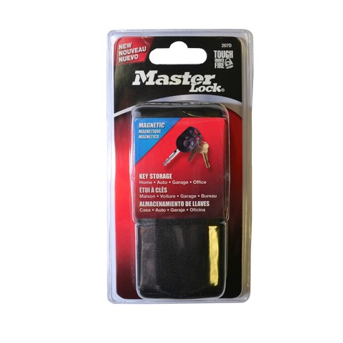 2 x Master Lock MAGNETIC KEY CASE Storage BLACK 119x51x28mm 0207D *USA ...
