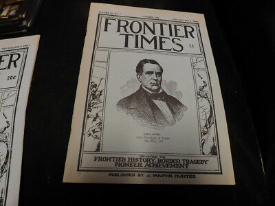 Vintage Frontier Times Magazine Wild West, Pioneer Achievements 1942 ...
