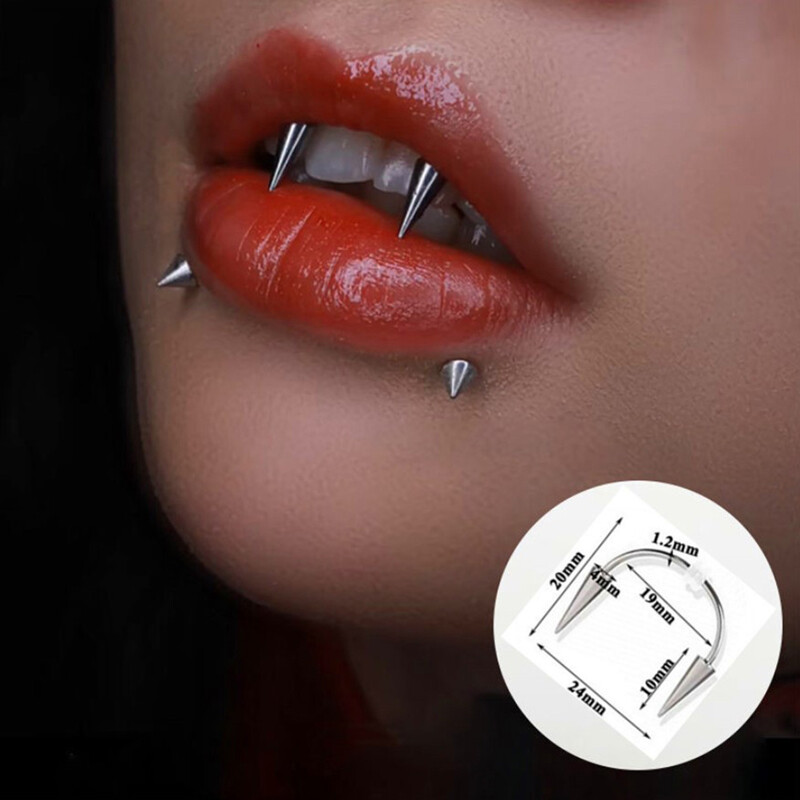 Dracula Nail Surgical Steel Piercing Jewelry Septum Piercing Body ...