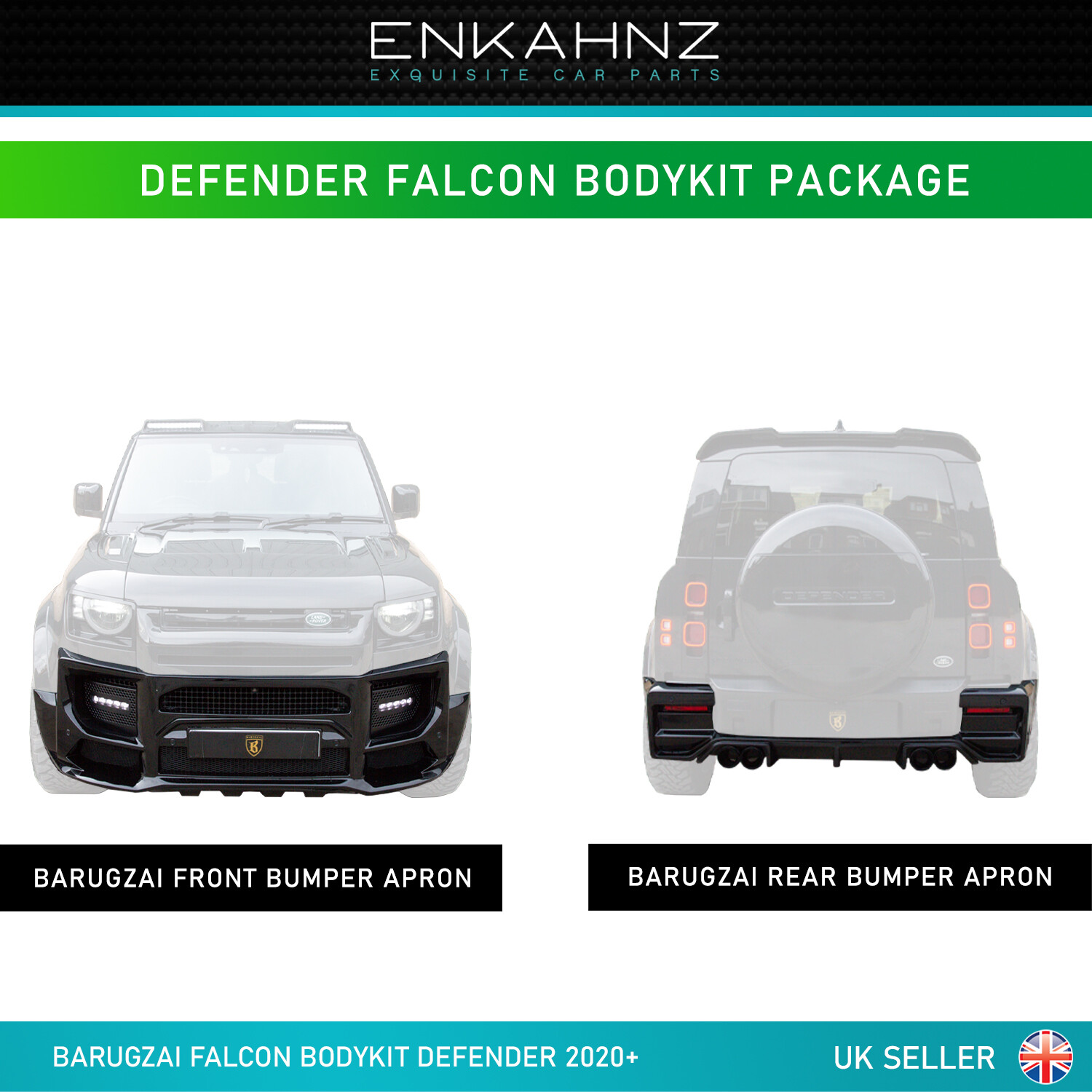LAND ROVER DEFENDER 110 L663 KIT (2020+) BARUGZAI DEFENDER BODY KIT | eBay