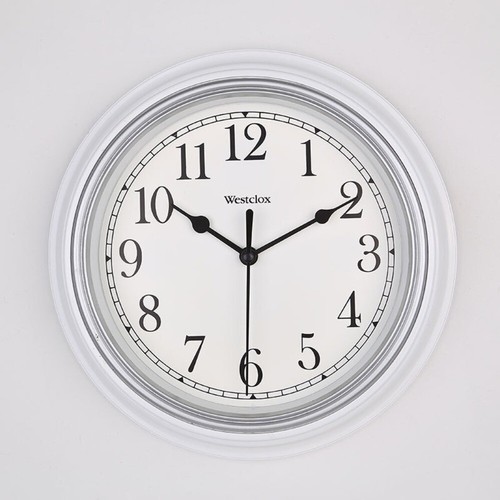 Black White Decorative Wall Non-Ticking Round Clocks Home Office | eBay ...