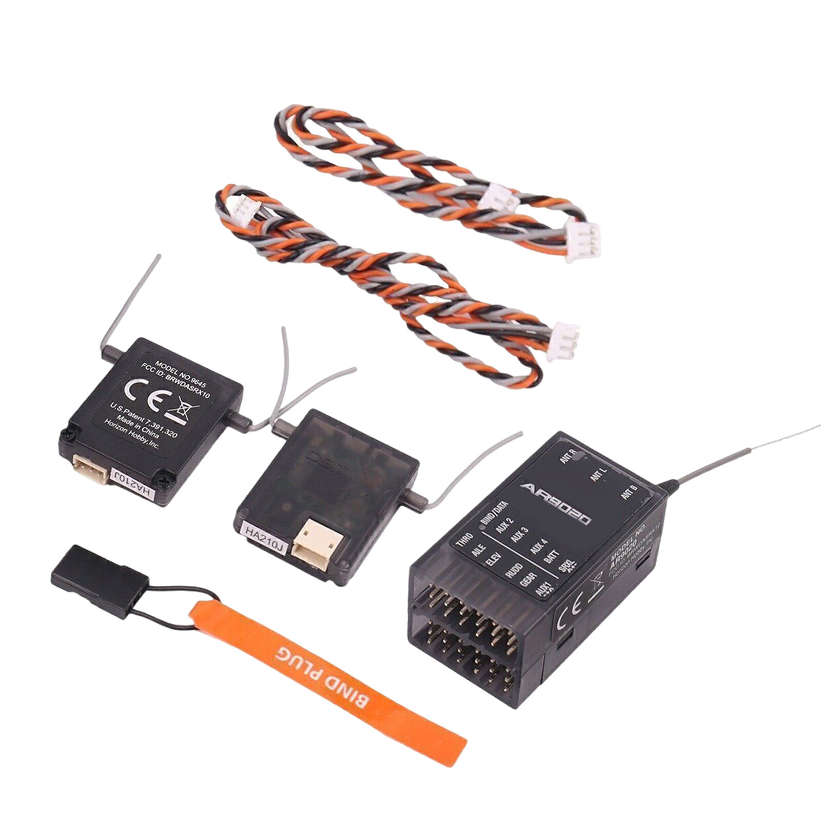 AR9020 DSMX/XPlus DSM2 9 Channel 2.4ghz RC Receiver Kits For JR | eBay