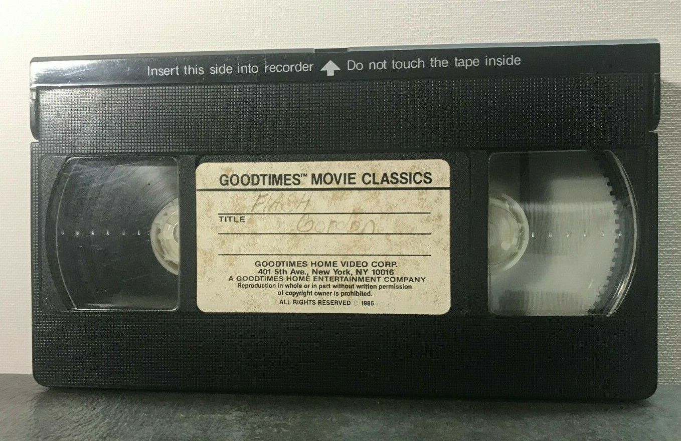 Used Flash Gordon (Rocket Ship) VHS Tape 1938 / 1986 VHS release | eBay