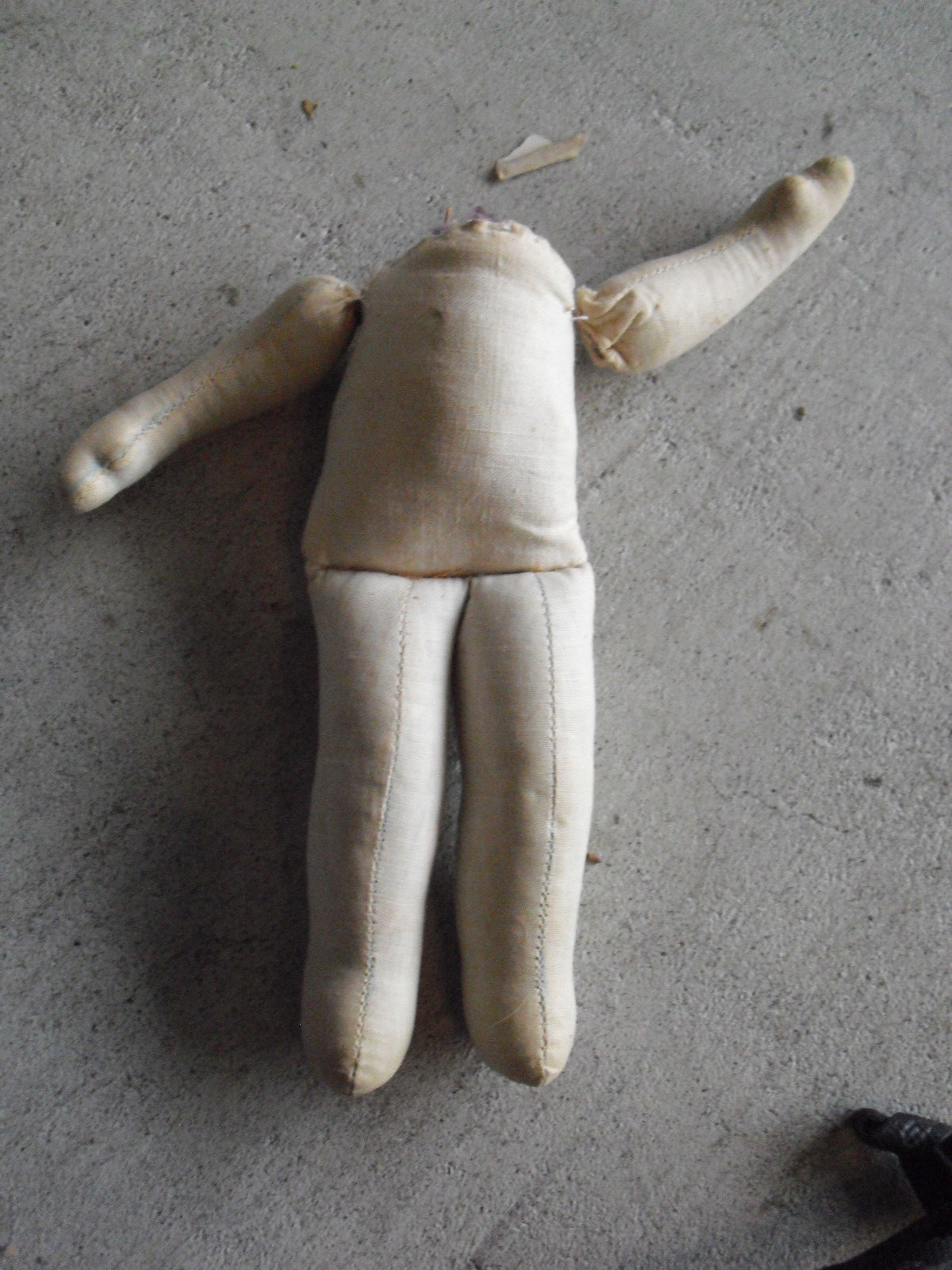 Vintage All Cloth Girl Doll Body 6 1/2" Tall | eBay