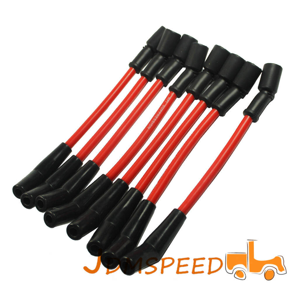 Jdmspeed LSx LS1 LS2 LS3 LS6 LS7 High Heat Spark Plug Ignition Wires ...