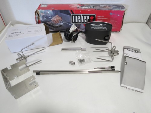 Weber 7659 Rotisserie For Spirit II 200/300, Spirit 200/300, & Spirit ...
