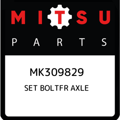 MK309829 Mitsubishi Set boltfr axle MK309829, New Genuine OEM Part | eBay