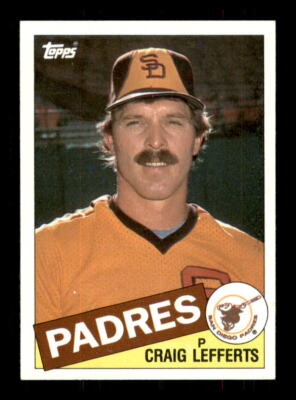 1985 Baseball 1985 Topps Craig Lefferts San Diego Padres #608 1 | eBay