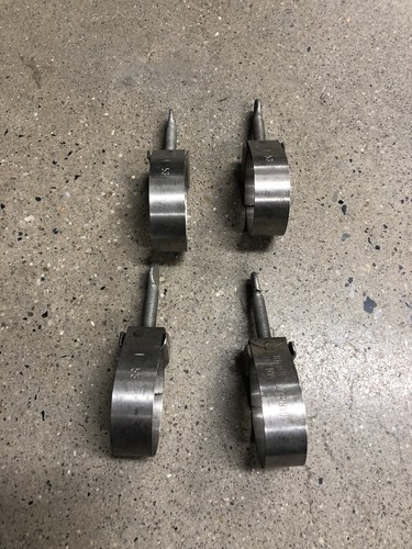 Lot of 4 Vintage Garrett Thumb Screw Tower Hose Clamps AN737 RM48 dated ...