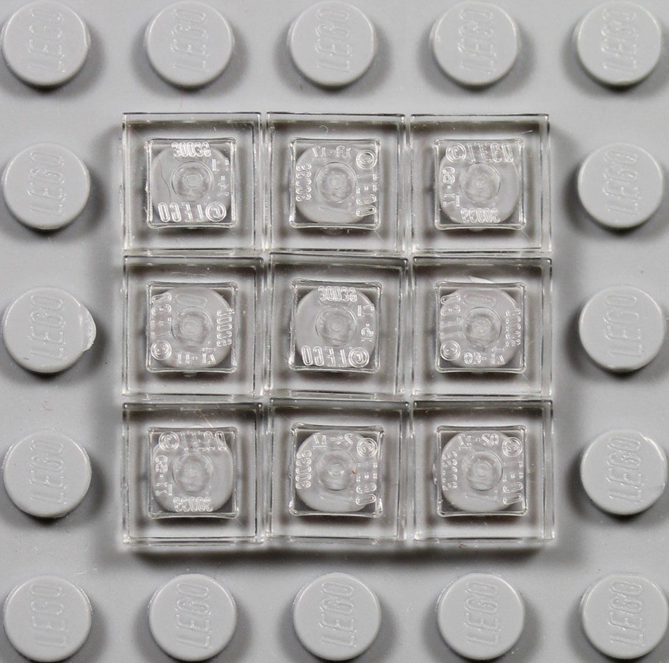LEGO - 1x1 Square Tiles - PICK YOUR COLORS Smooth Finishing Flat Mosaic ...