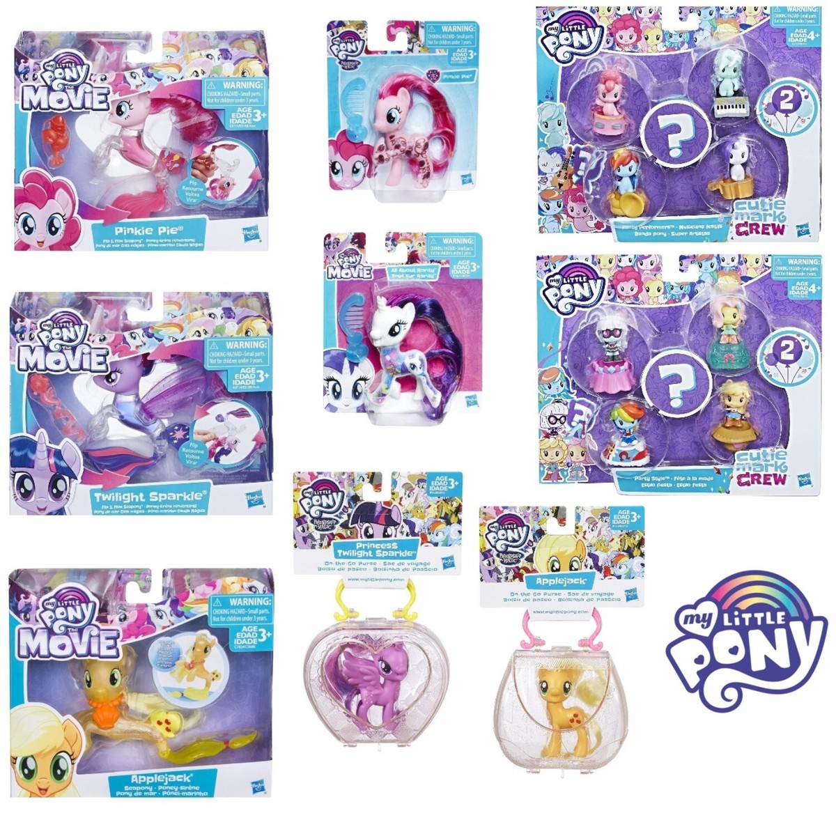 Twilight Rarity And Pinkie