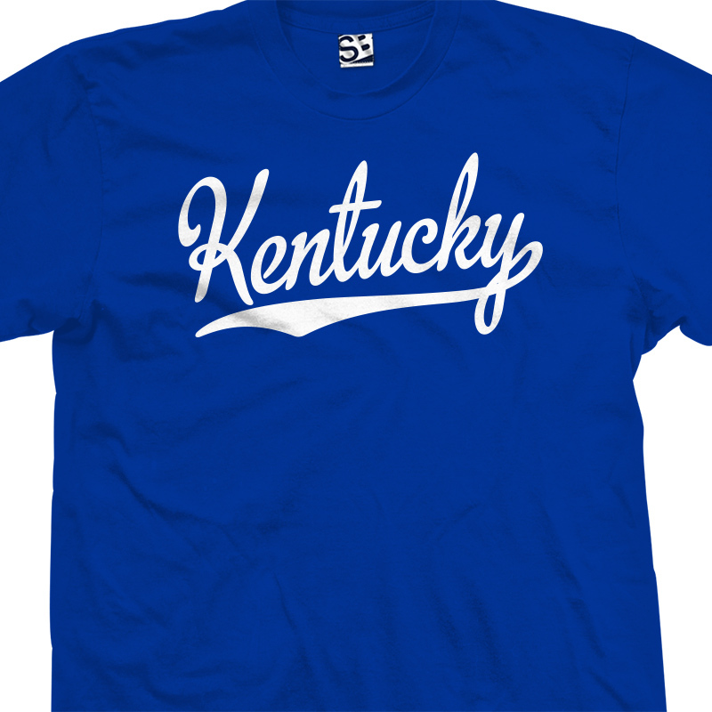 Kentucky Script Tail Shirt | Star Sports Team Wildcats Unisex | eBay