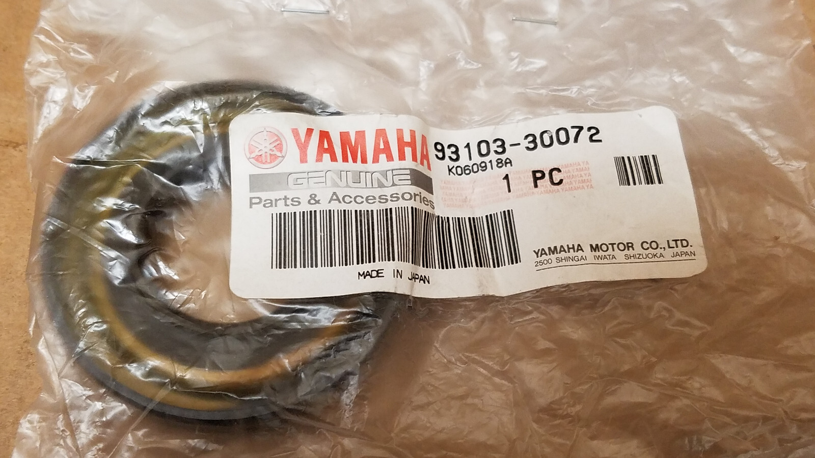 Yamaha 93103-30072 SW Type Crank Shaft Oil Seal 38W Left OEM NOS ⭐ MX ...