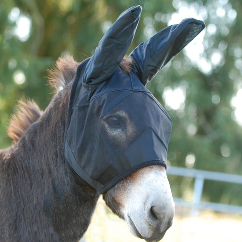 CASHEL QUIET RIDE MULE DONKEY FLY MASK HORSE LONG EARS Trail Riding | eBay