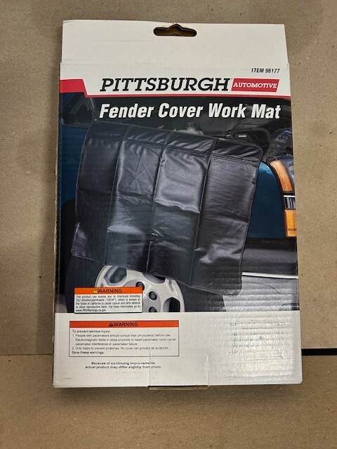 Fender Cover Work Mat 32 1/4 x 24 vinyl top surface nylon underside ...