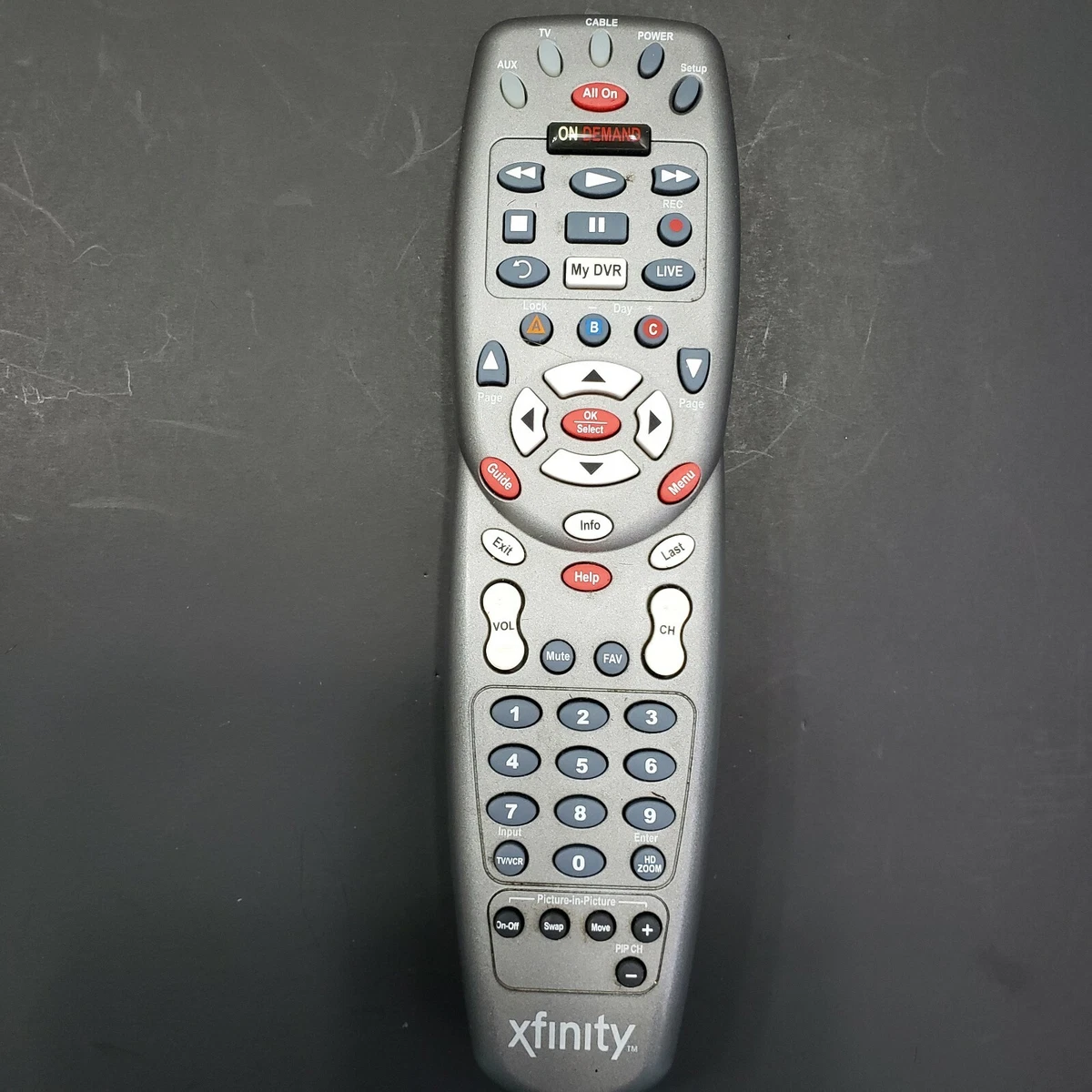 Xfinity Logo Silver