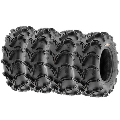SunF 27x10-12 27x10x12 & 27x12-12 27x12x12 ATV UTV Trail & Mud Tires 6 ...
