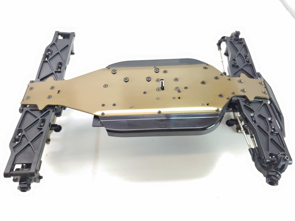 NEW: HPI Racing Vorza Flux 1/8 4wd Racing TRUGGY Roller Slider Chassis ...