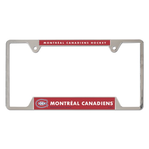 WinCraft Montreal Canadiens Chrome Plated Metal License Plate Frame | eBay