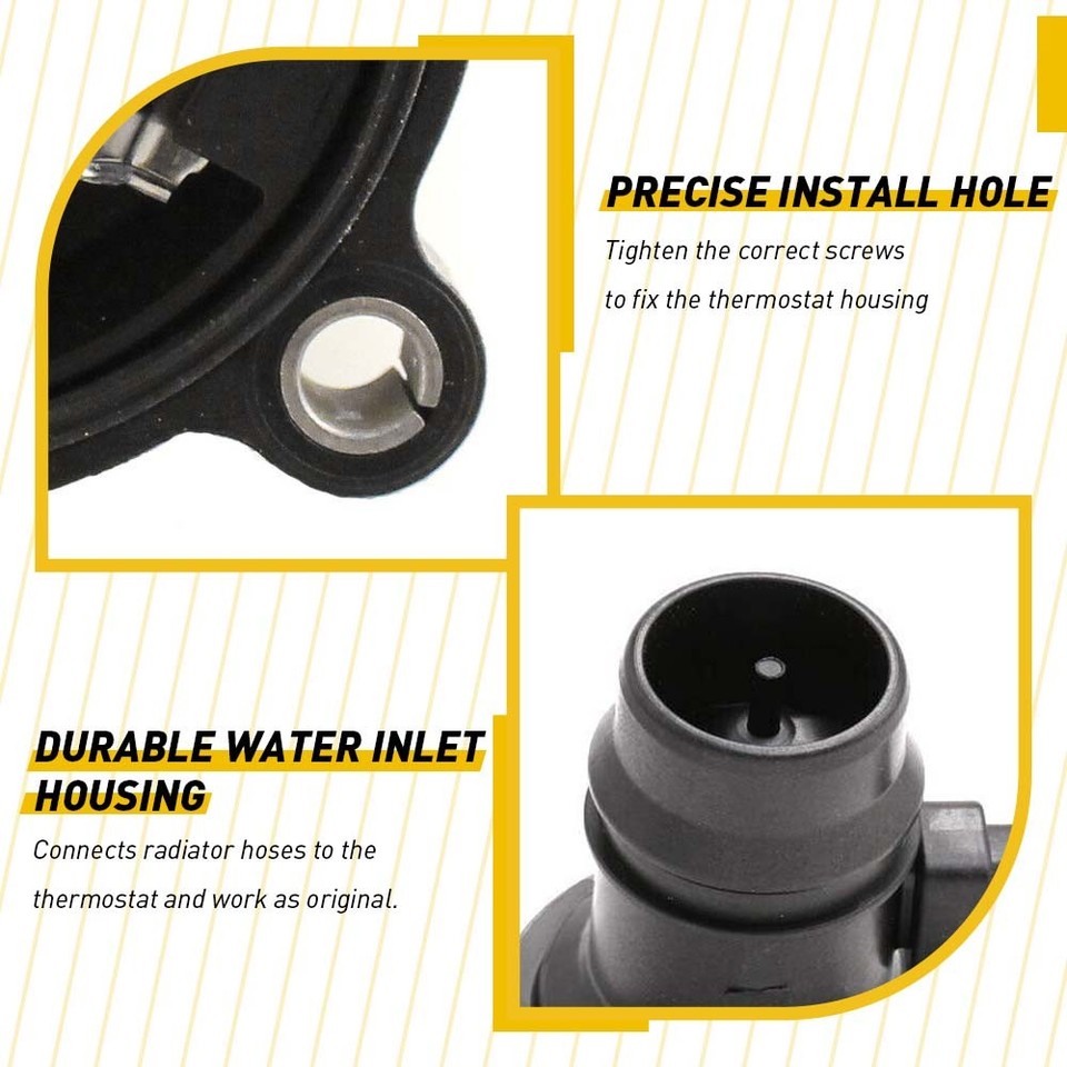 Fits VAUXHALL ADAM/ CORSA D /E THERMOSTAT HOUSING 25200454 55561629 ...