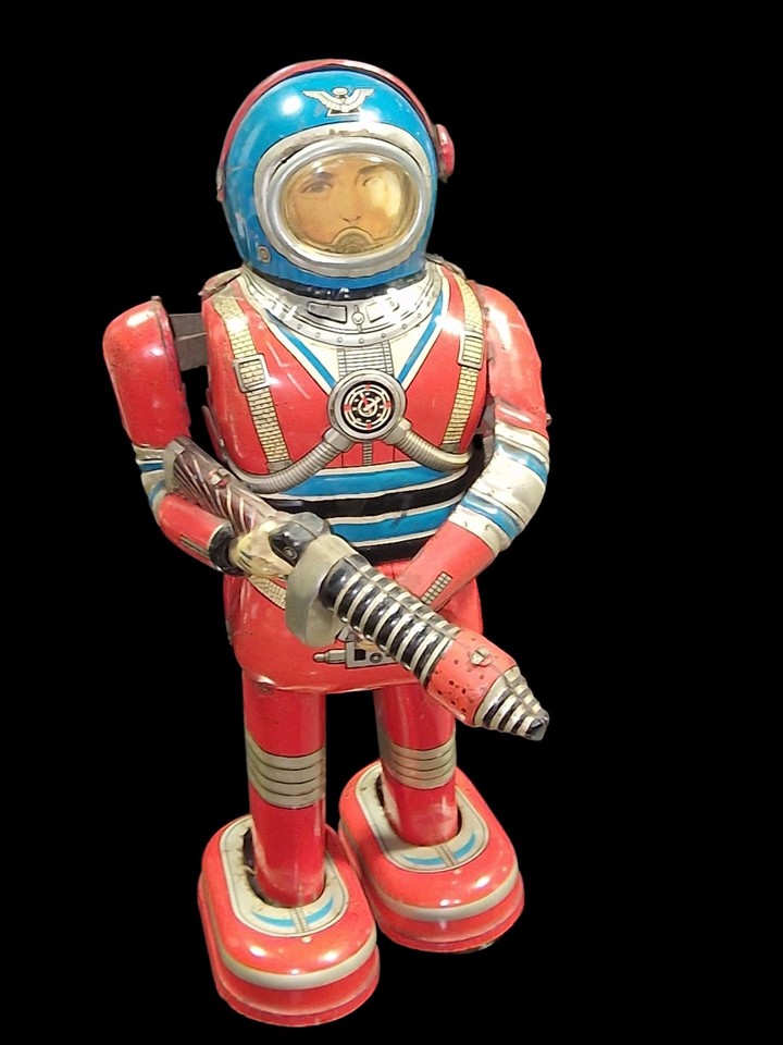 Daiya Spaceman Robot Vintage 1960's Tin Toy Japan | eBay