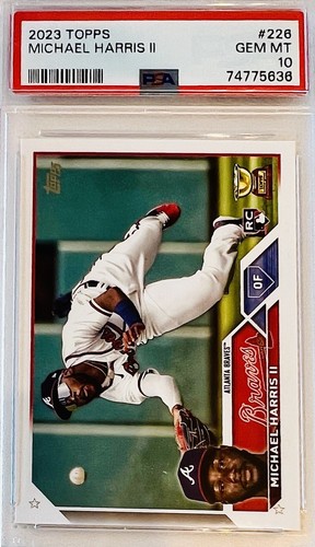 2023 Topps Michael Harris II RC All Star Rookie Card #226 PSA 10💎 | eBay