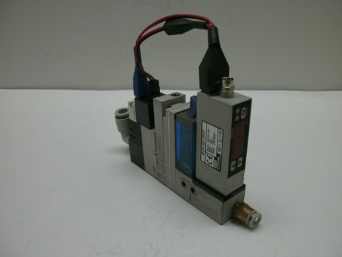 PARKER CONVUM MVS-201-PCP VACUUM GENERATOR VALVE W/CKV010-4E ...