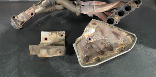 2007 HONDA S2000 AP2 OEM EXHAUST HEADER WITH HEAT SHIELDS USED | eBay