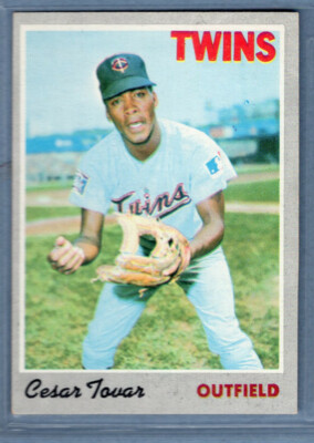 1970 Topps #25 Cesar Tovar EX-MT SB1 | eBay