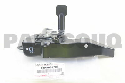 535100K281 Genuine Toyota LOCK ASSY, HOOD 53510-0K281 | eBay