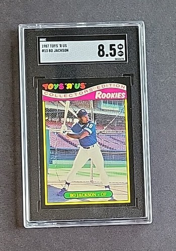 Bo Jackson 1987 TOYS 'R US Collectors Edition Rookies #13 SGC 8.5 NM ...