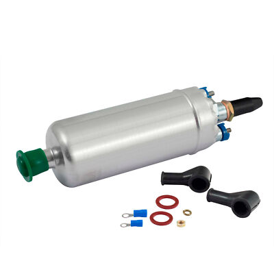 Race Rally Out of Tank Fuel Pump 15mm Inlet 12mm Banjo Outlet 210 ...