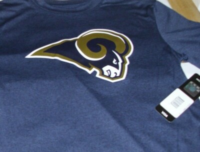T-Shirt NFL Los Angeles Rams Boys Blue T-Shirt Tee Size 10-12 Youth W ...