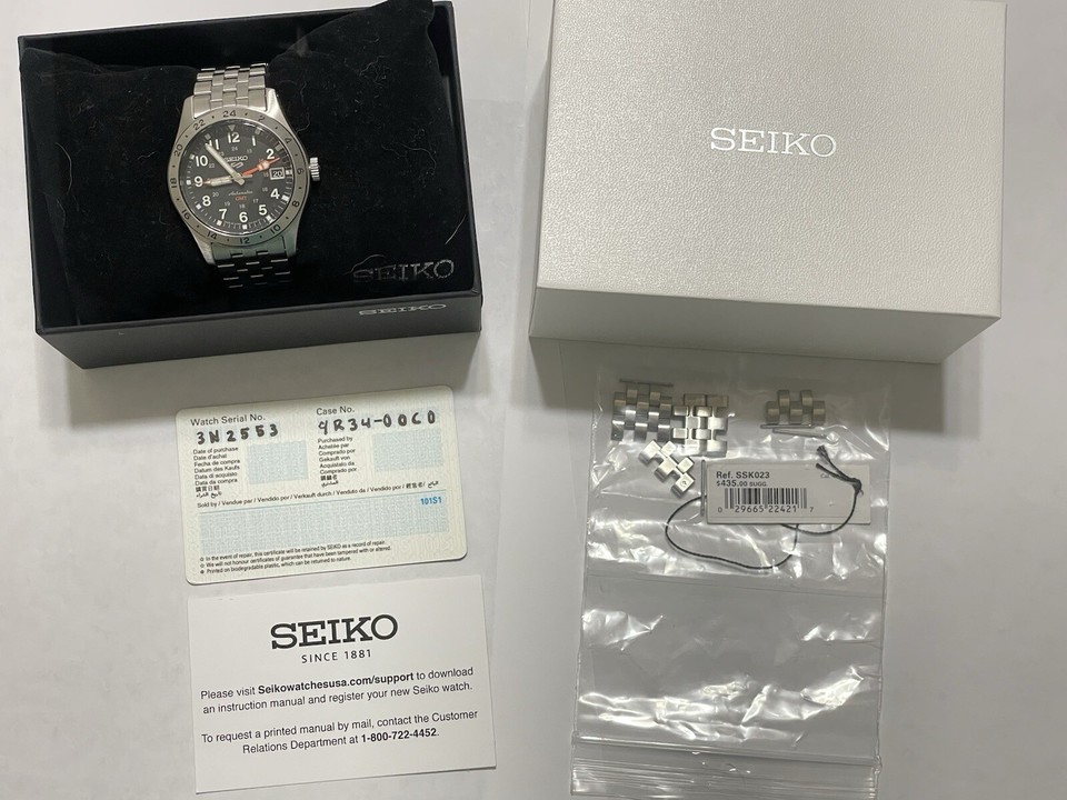 SSK023 Seiko Sport 5 GMT | eBay