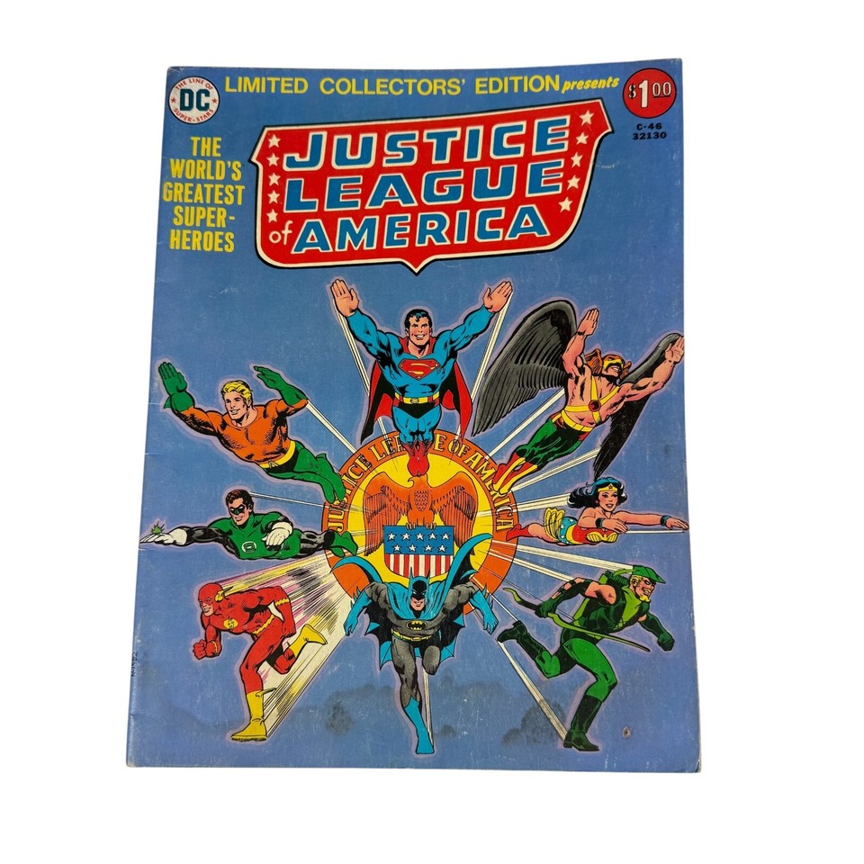 DC Comics - Justice League of America, Treasury Size C-46 (1976) | eBay