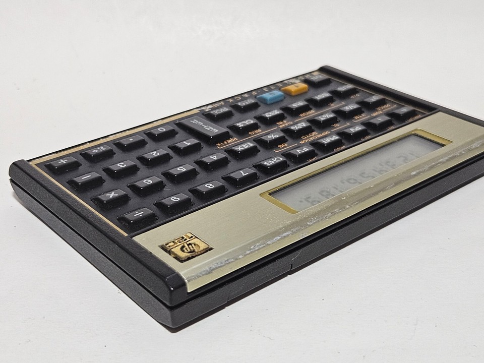 Lot Vintage Calculators: Sharp PC-1350 + 8K RAM, HP 12C and TI-1750 | eBay