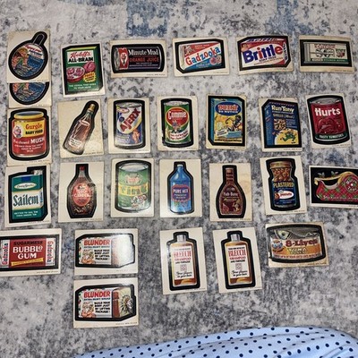Wacky Packages Vintage Lot – 27 Stickers – Original Parody Cards ...